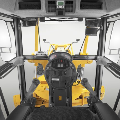 Linha de motoniveladoras da Volvo agora podem ser operadas com joystick ...