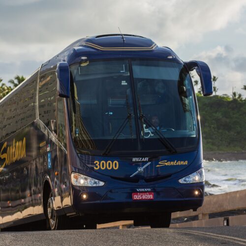 Santana renova frota com ônibus Volvo - Sala de Imprensa Volvo