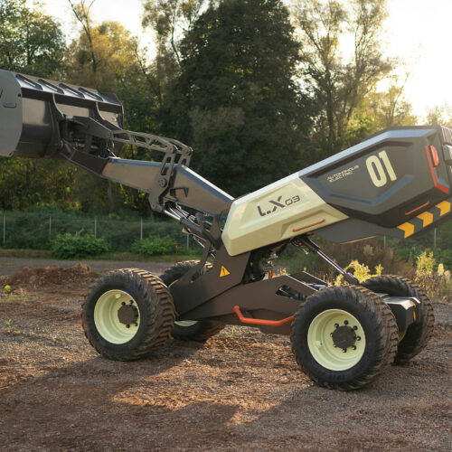 Volvo apresenta o LX03, protótipo de carregador elétrico com conceito ...